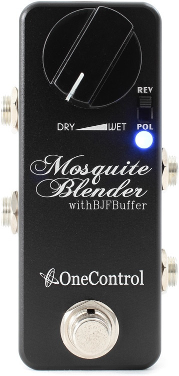 One Control Mosquite Blender Wet/Dry Effects Loop Pedal w/ BJF Buffer | Sweetwater