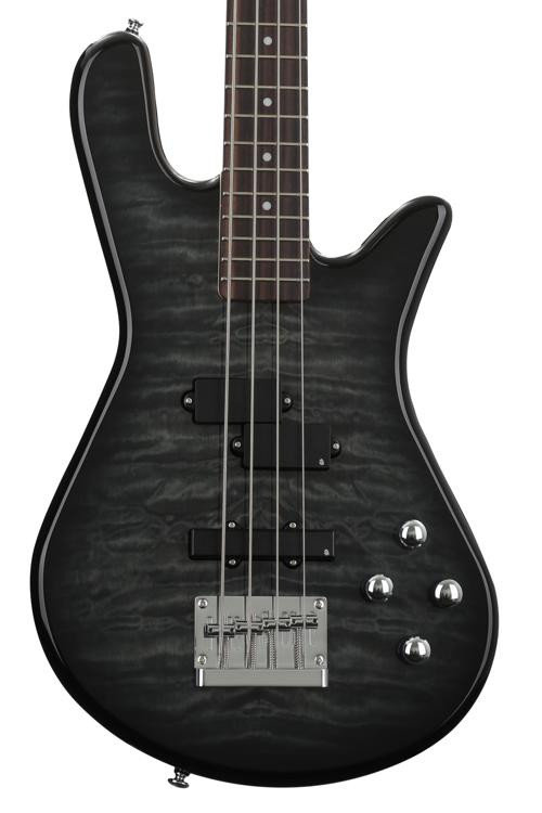 Spector Legend 4 Standard - Black Stain Gloss with Rosewood Fingerboard ...