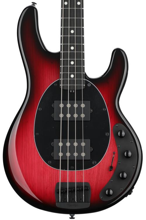 Ernie Ball Music Man StingRay Special HH Bass Guitar - Raspberry Burst ...