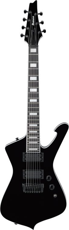 Ibanez Iceman IC507 - 7-string, Black | Sweetwater