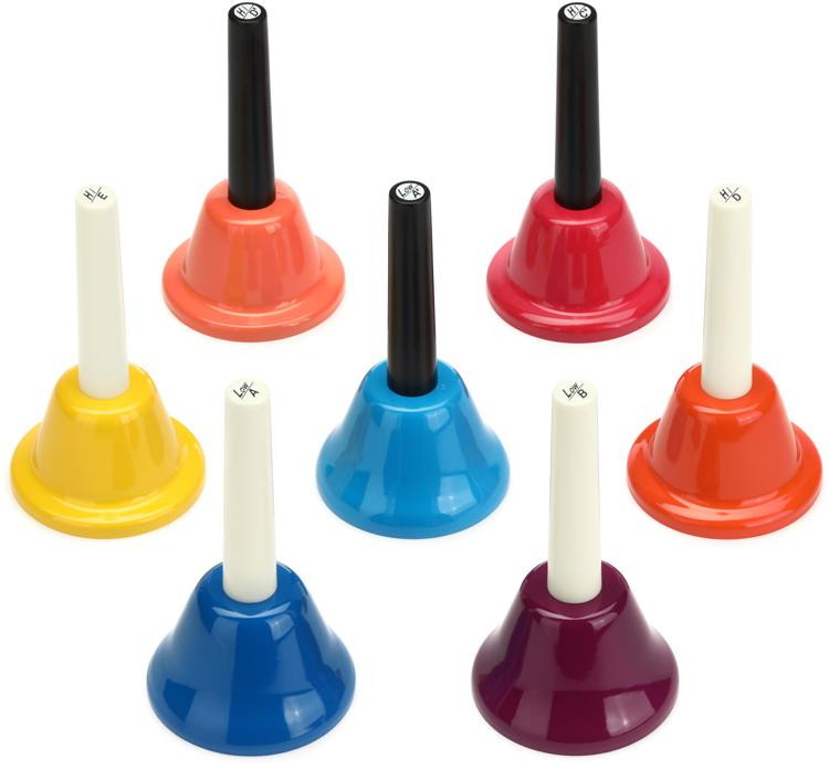 Rhythm Band RB108EX KidsPlay 7-note Handbell Expansion Set | Sweetwater