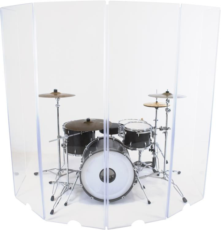 Sound Shields VDS-6-78-K 78-inch Tall 6-section Acrylic Shield System ...