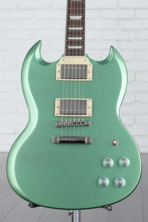 Epiphone SG Muse Electric Guitar - Wanderlust Green Metallic Reviews ...