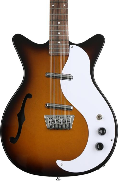 Danelectro 12 String Electric Guitar - Tobacco Sunburst | Sweetwater