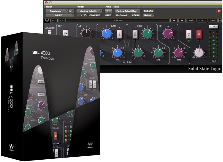 Waves SSL 4000 Collection Plug-in Bundle for Academic Institutions ...