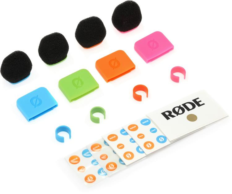Rode Colors 3 Set for Lavalier II and Wireless GO | Sweetwater