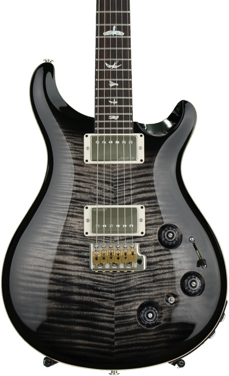 PRS P22 10-Top - Charcoal Burst with Pattern Regular Neck | Sweetwater