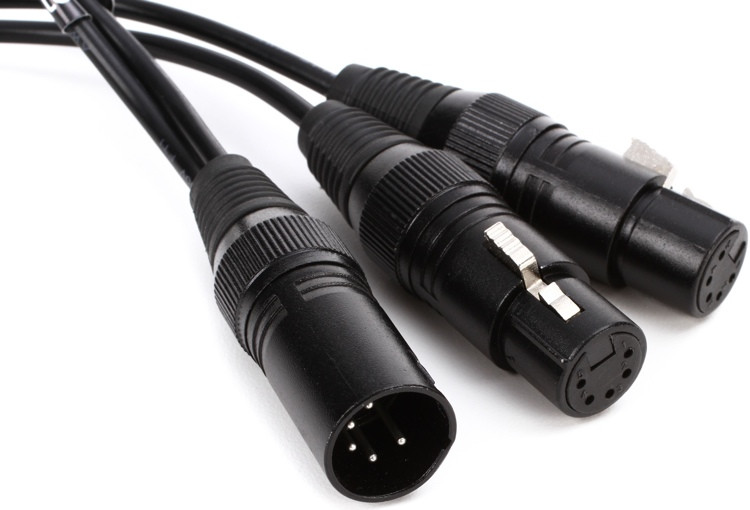 Drumlite XLR Y-Splitter | Sweetwater
