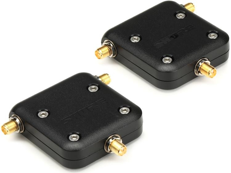 Shure UA221DB-RSMA Dual Band Passive Splitter | Sweetwater