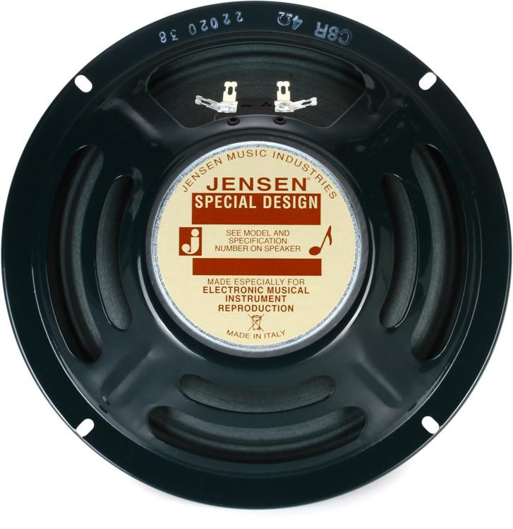 Jensen C8R Vintage Ceramic 8-inch 25-watt Replacement Guitar Speaker ...