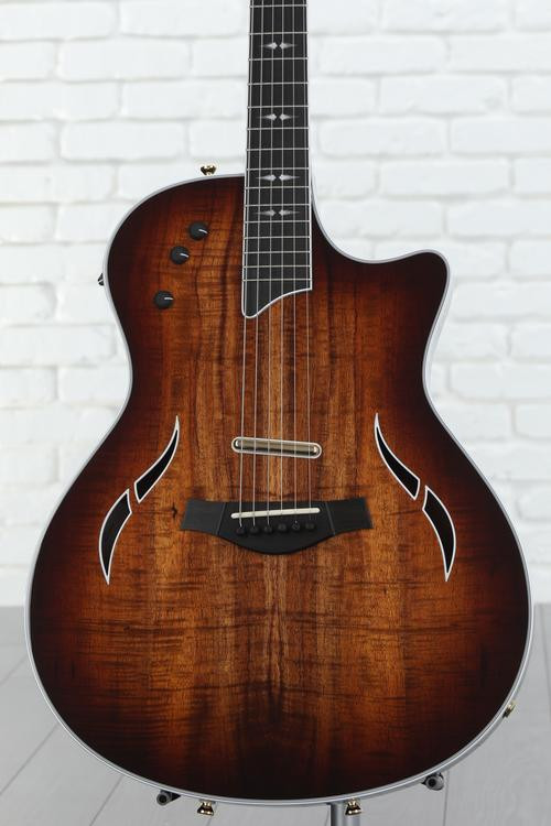 Taylor T5 Custom Hollowbody Electric Guitar - Koa | Sweetwater