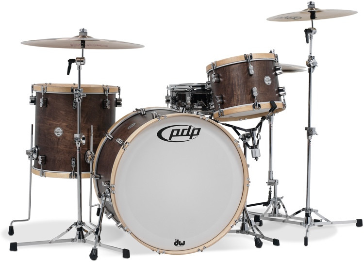 PDP Concept Maple Classic 3-piece Shell Pack with 24" Bass - Walnut ...
