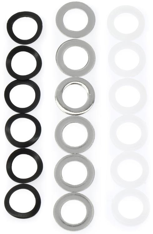 Grover Replacement Button Washers - 3-Types (18-pack) | Sweetwater