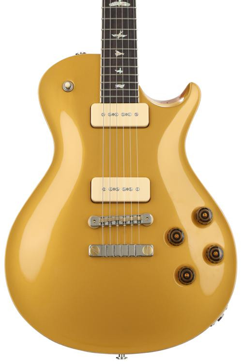 PRS McCarty Singlecut 594 Soapbar - Gold Top with Pattern Vintage Neck ...