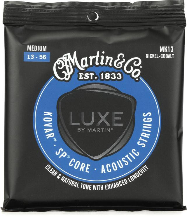 Martin MK13 Luxe Kovar Acoustic Guitar Strings - .013-.056 Medium ...