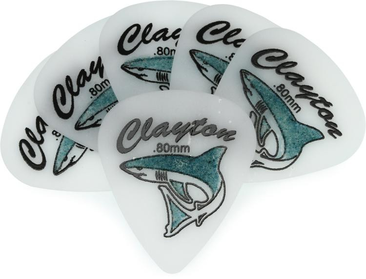 Clayton Sand Shark Picks 6-pack .80mm | Sweetwater