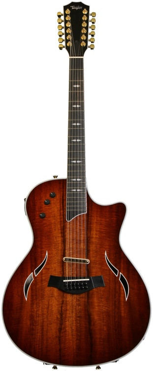 Taylor T5 Custom 12-string Koa - Shaded Edgeburst | Sweetwater