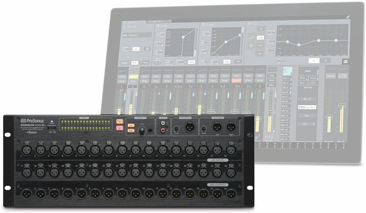 PreSonus StudioLive RM32AI - 32-ch Digital Rack Mounted Mixer | Sweetwater