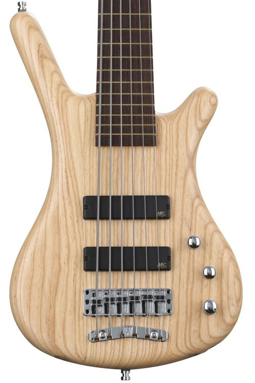 Warwick Pro Series Corvette Standard 6-string Bass Guitar - Natural Ash ...