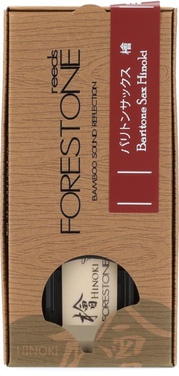 Forestone Japan FHBXH Hinoki Baritone Saxophone Reed - Extra Hard | Sweetwater