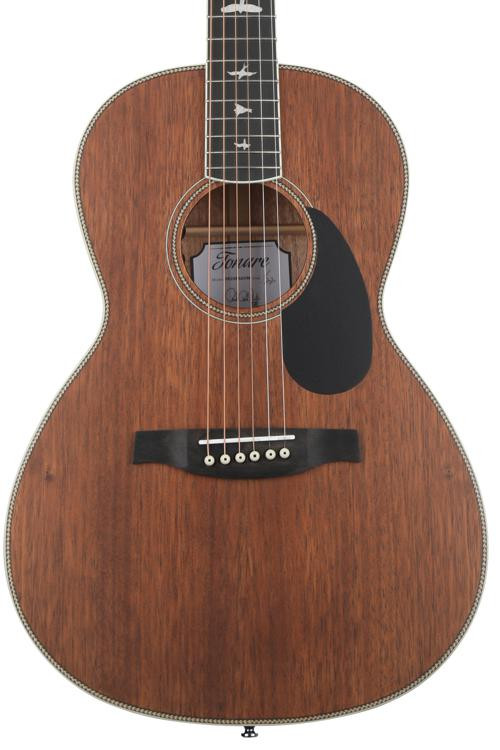 PRS SE Parlor P20E Acoustic-Electric - Vintage Mahogany | Sweetwater