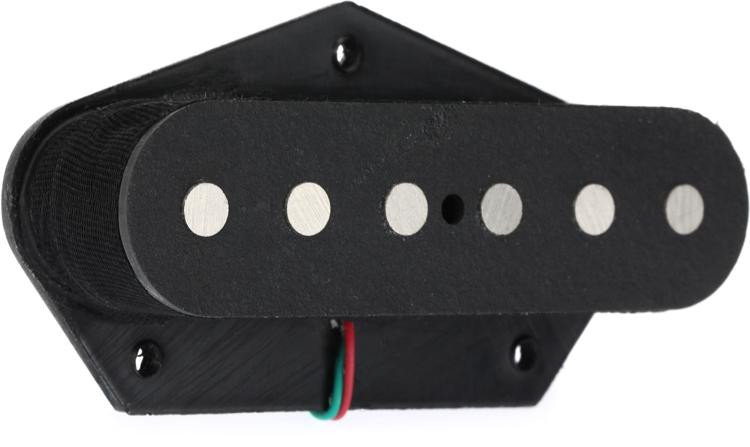 Dimarzio Area Hot T Bridge Telecaster Single Pickup Black Sweetwater