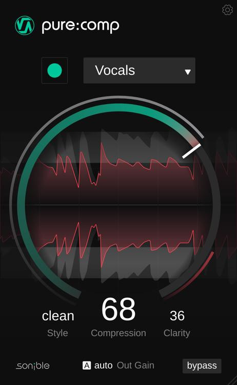 Sonible pure:comp Compressor Plug-in | Sweetwater