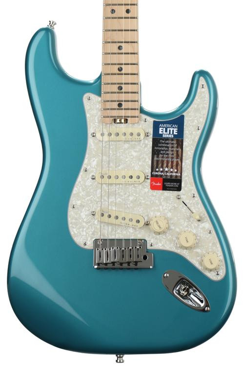 Fender American Elite Stratocaster - Ocean Turquoise w/ Maple ...
