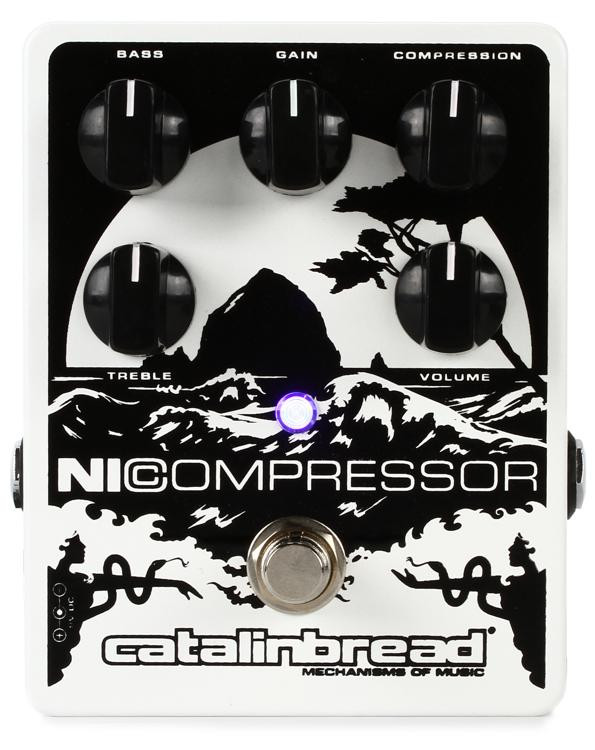 Catalinbread NICompressor Pedal - Soft Pearl | Sweetwater