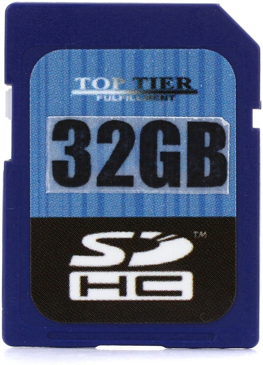 Top Tier SDHC Card 32 GB, Class 10 | Sweetwater
