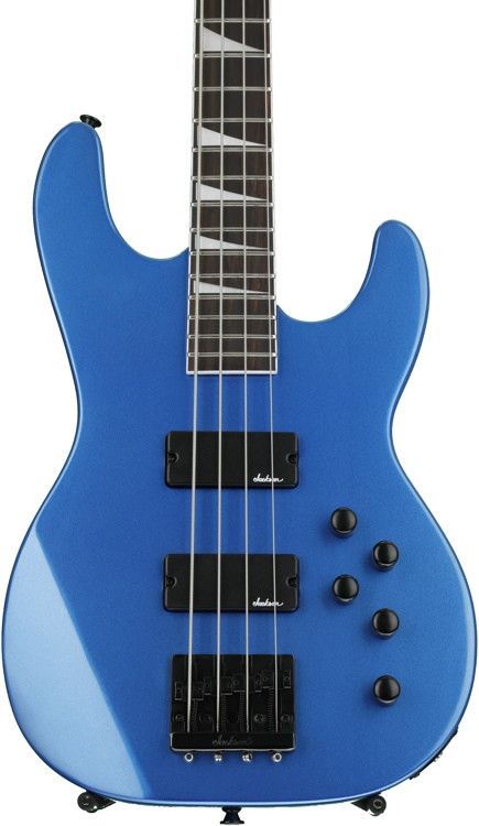 Jackson JS3 Concert Bass - Metallic Blue | Sweetwater