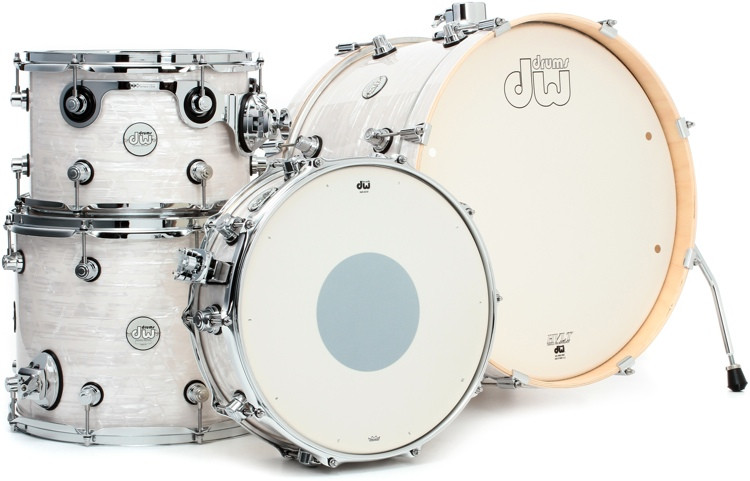 DW Design Series Frequent Flyer Kit - White Onyx | Sweetwater