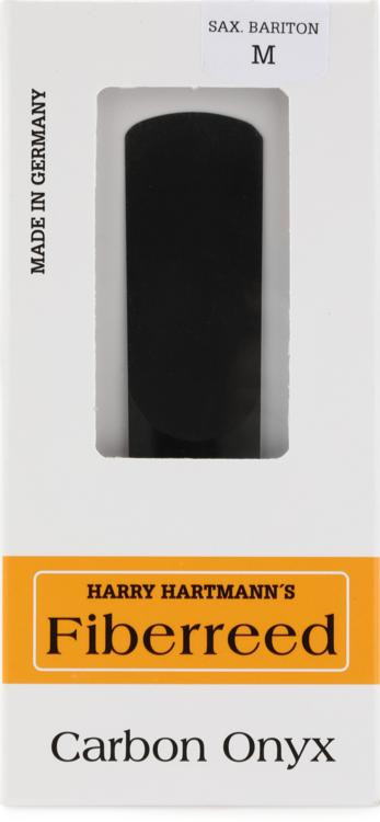 Fiberreed Carbon Onyx Baritone Saxophone Reed - Medium | Sweetwater