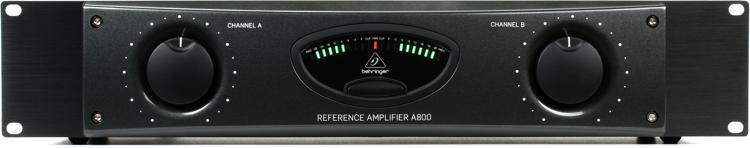 Behringer A800 800W 2-channel Power Amplifier Reviews | Sweetwater