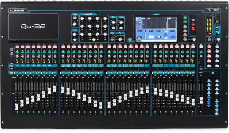 Allen & Heath Qu-32 Chrome Edition Digital Mixer | Sweetwater
