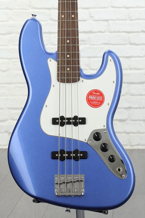 Squier Contemporary Jazz Bass - Ocean Blue Metallic | Sweetwater