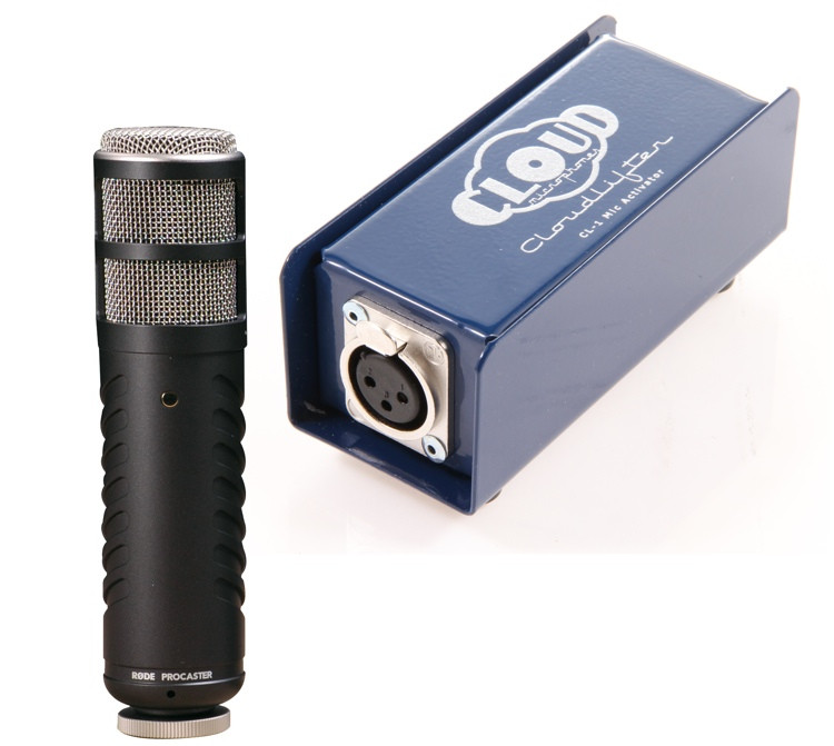 Rode Procaster and Cloudlifter CL-1 Mic Month Bundle - Mic with Cloud ...