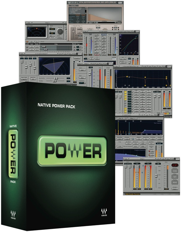 Waves Power Pack Plug-in Bundle - Academic Version | Sweetwater