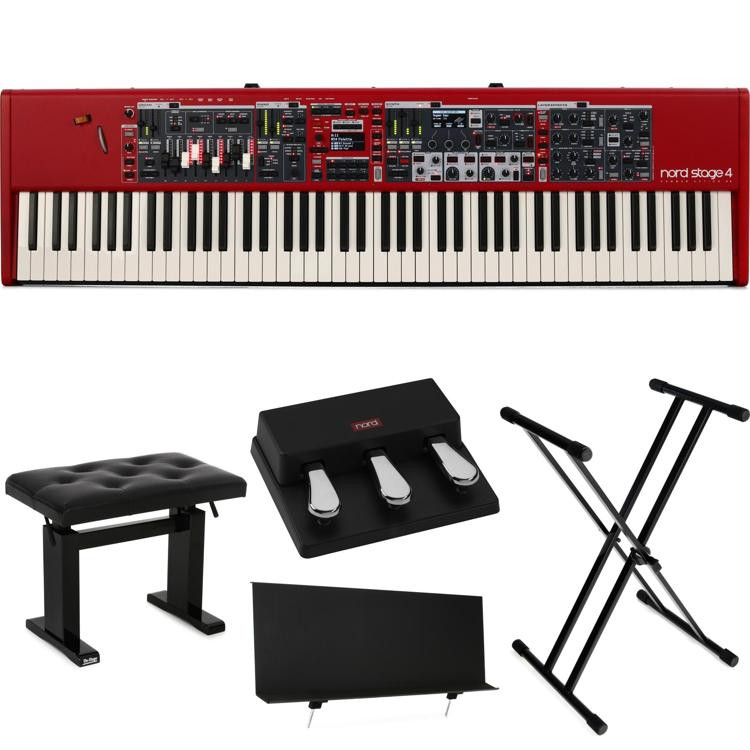 Nord Stage 4 88 Stage Keyboard Deluxe Bundle | Sweetwater