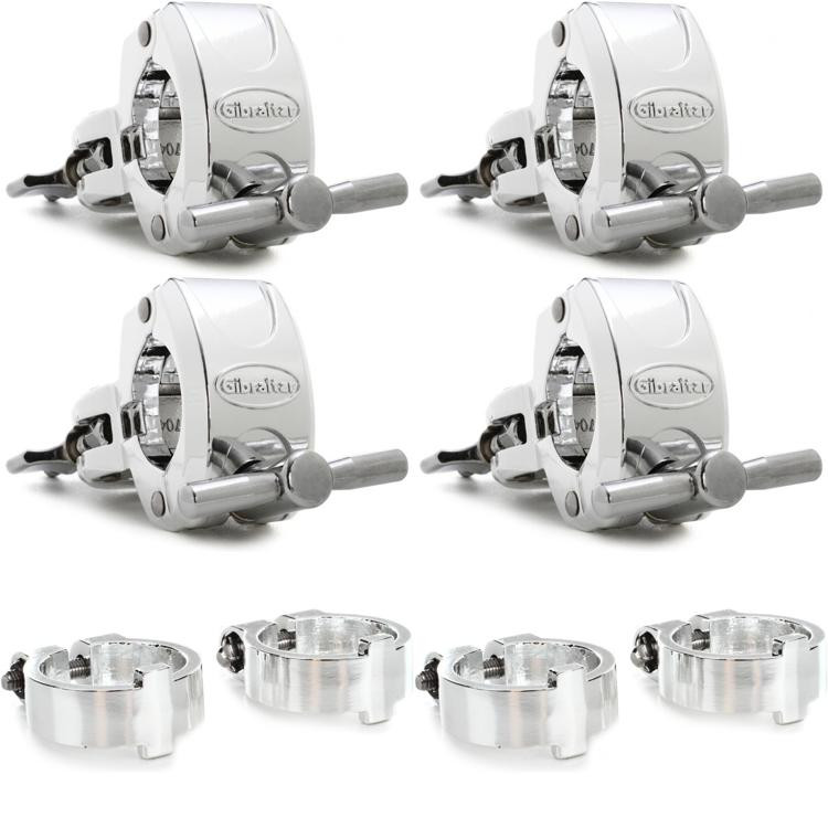 Gibraltar Road Series Multi-clamps with Memory Locks - Chrome | Sweetwater