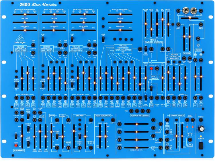 Behringer 2600 Blue Marvin Limited-Edition Analog Semi-modular ...