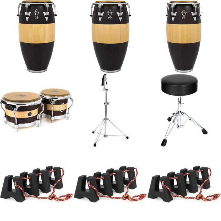 Latin Percussion E-Class Bundle - Conga and Bongo Set | Sweetwater