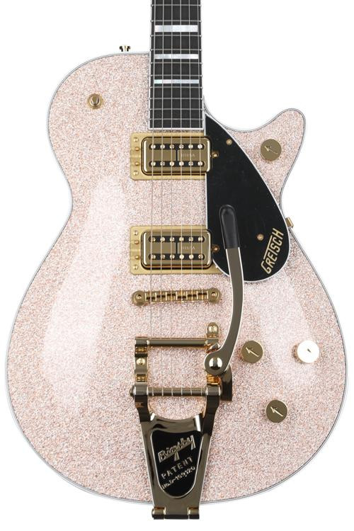 Gretsch G6229TG Limited-edition Sparkle Jet BT with Bigsby - Champagne ...