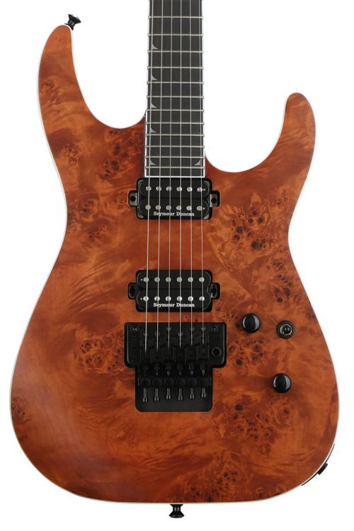 Jackson Pro Series Soloist SL2P Mahogany - Caramel Burl | Sweetwater