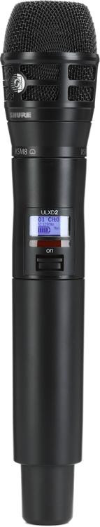 Shure ULXD2/K8B Wireless Handheld Microphone Transmitter - J50A Band | Sweetwater