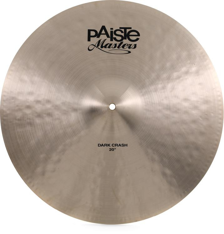 Paiste 20 inch Masters Series Dark Crash Cymbal | Sweetwater