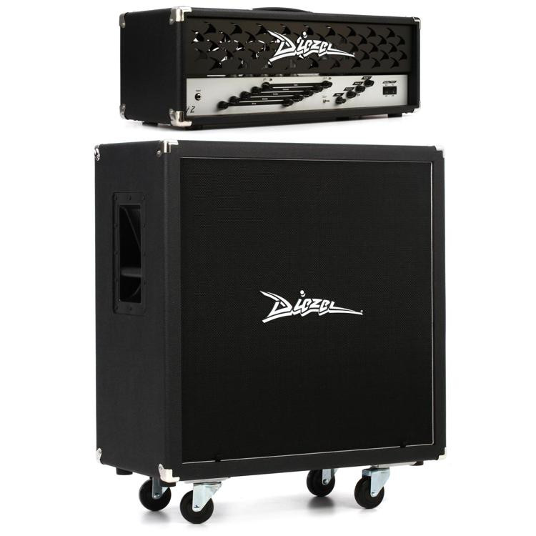 Diezel VH2 100-watt 2-channel Tube Head with 240-watt 4x12 Cabinet ...
