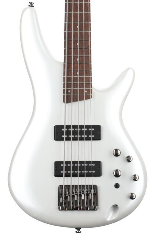 Ibanez Standard SR305E Bass Guitar - Pearl White | Sweetwater