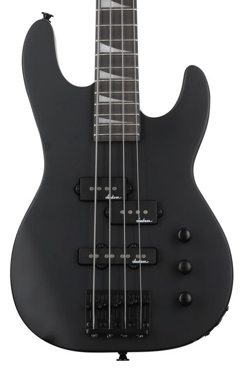 Jackson Concert Bass Minion JS1X - Satin Black | Sweetwater