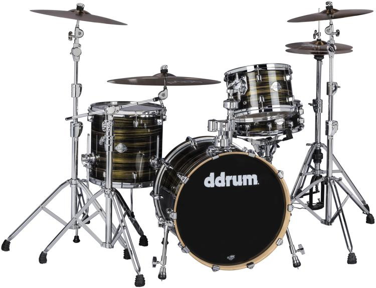 ddrum Dominion Birch Series 4-piece Shell Pack - Brush Olive Metallic ...